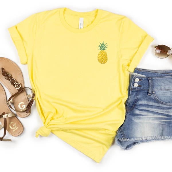 Pineapple Tshirt Etsy