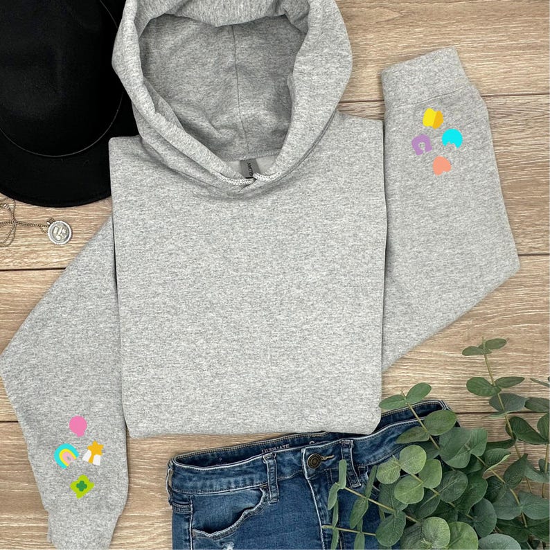 Embroidered St. Patrick's Day Sweatshirt, Minimalist Saint Patties ...