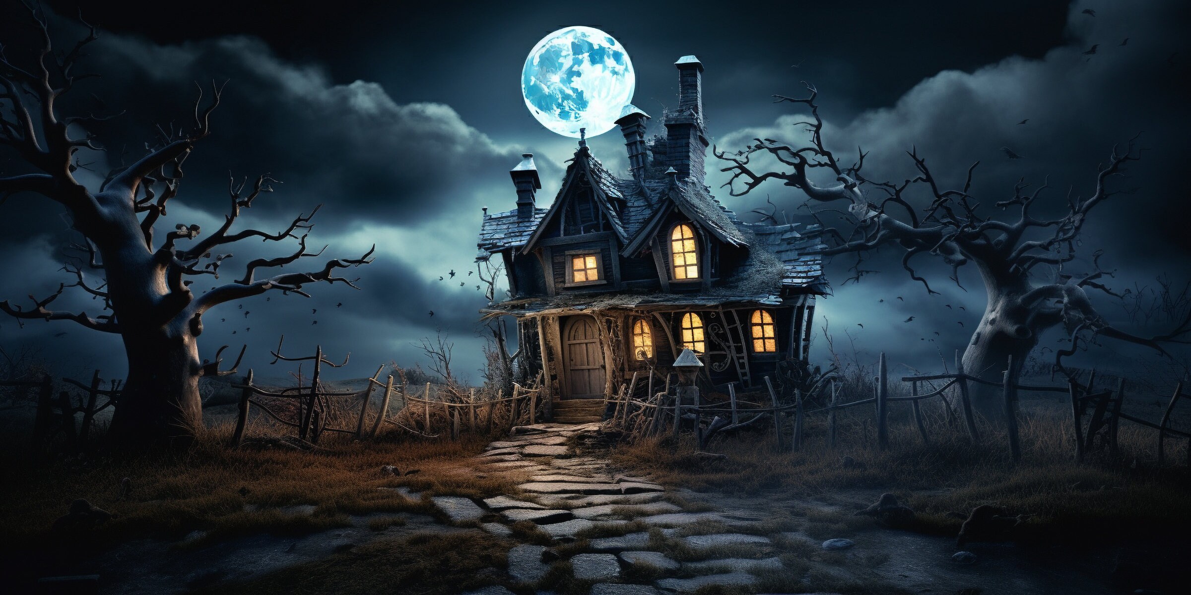 Spooky Shack Frame TV Art Pack - Etsy