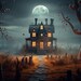 Spooky Shack Frame TV Art Pack - Etsy