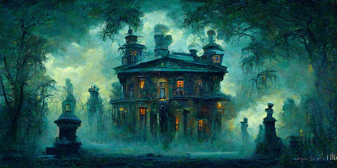 Haunted Mansion Frame TV Art Pack - Etsy