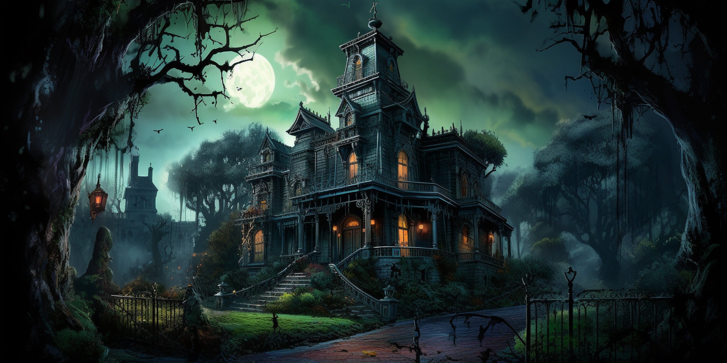 Haunted Mansion Frame TV Art Mega Pack - Etsy
