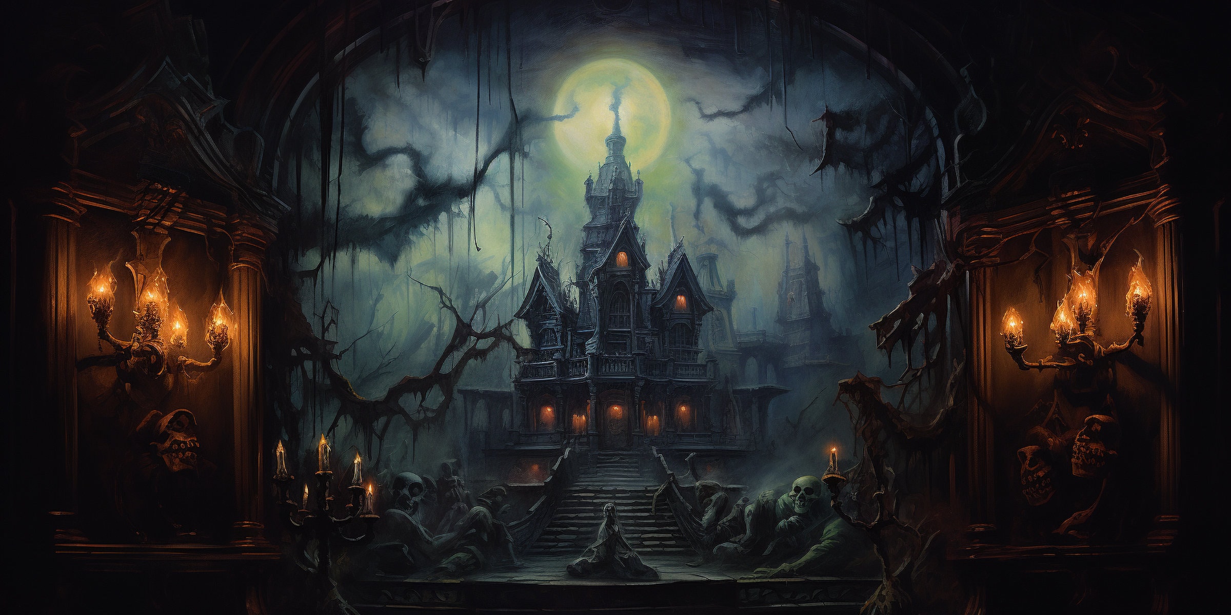 Haunted Mansion Frame TV Art Mega Pack - Etsy