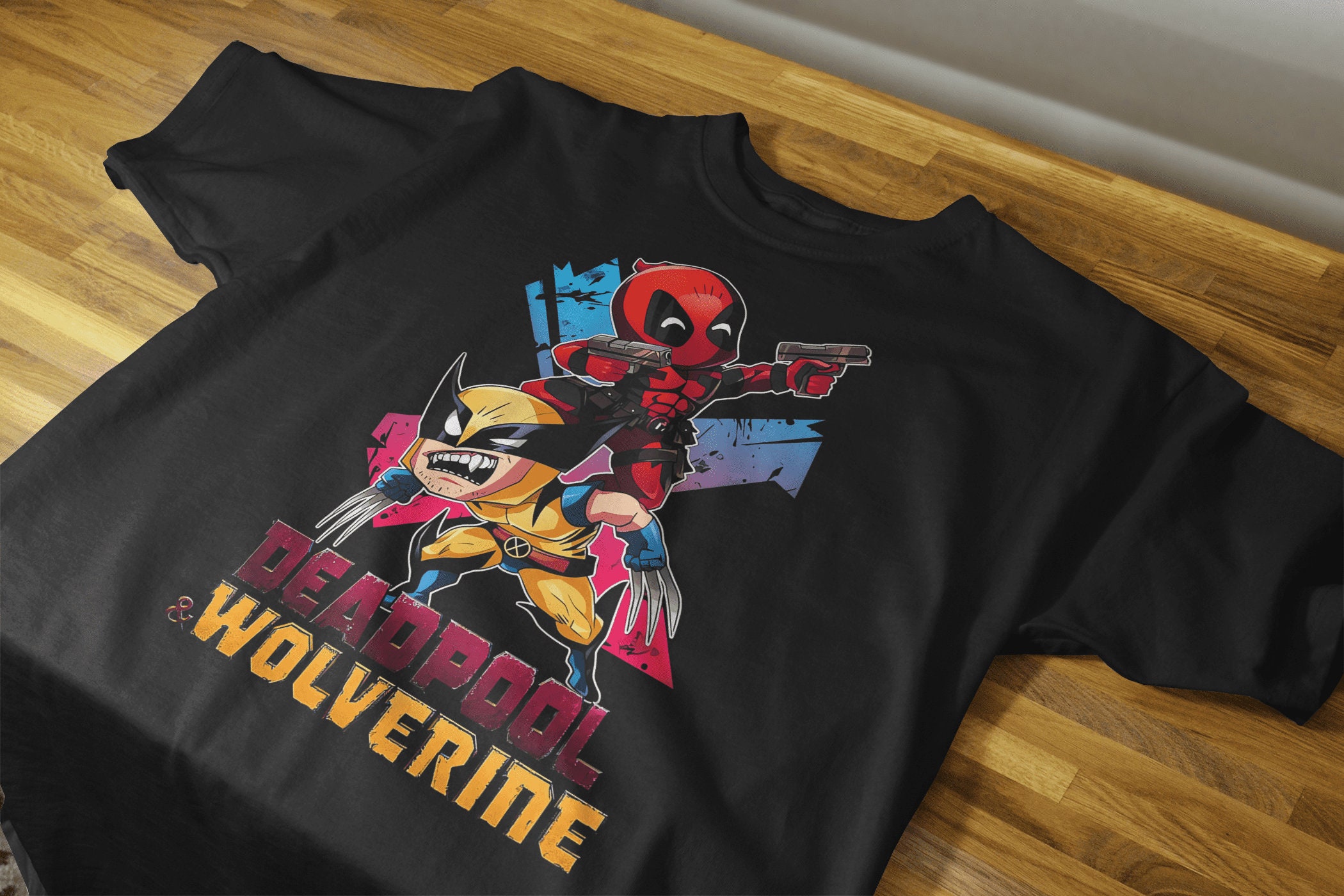 Deadpool y Wolverine CUTE DTF Semitonos 13 Diseños - Etsy México