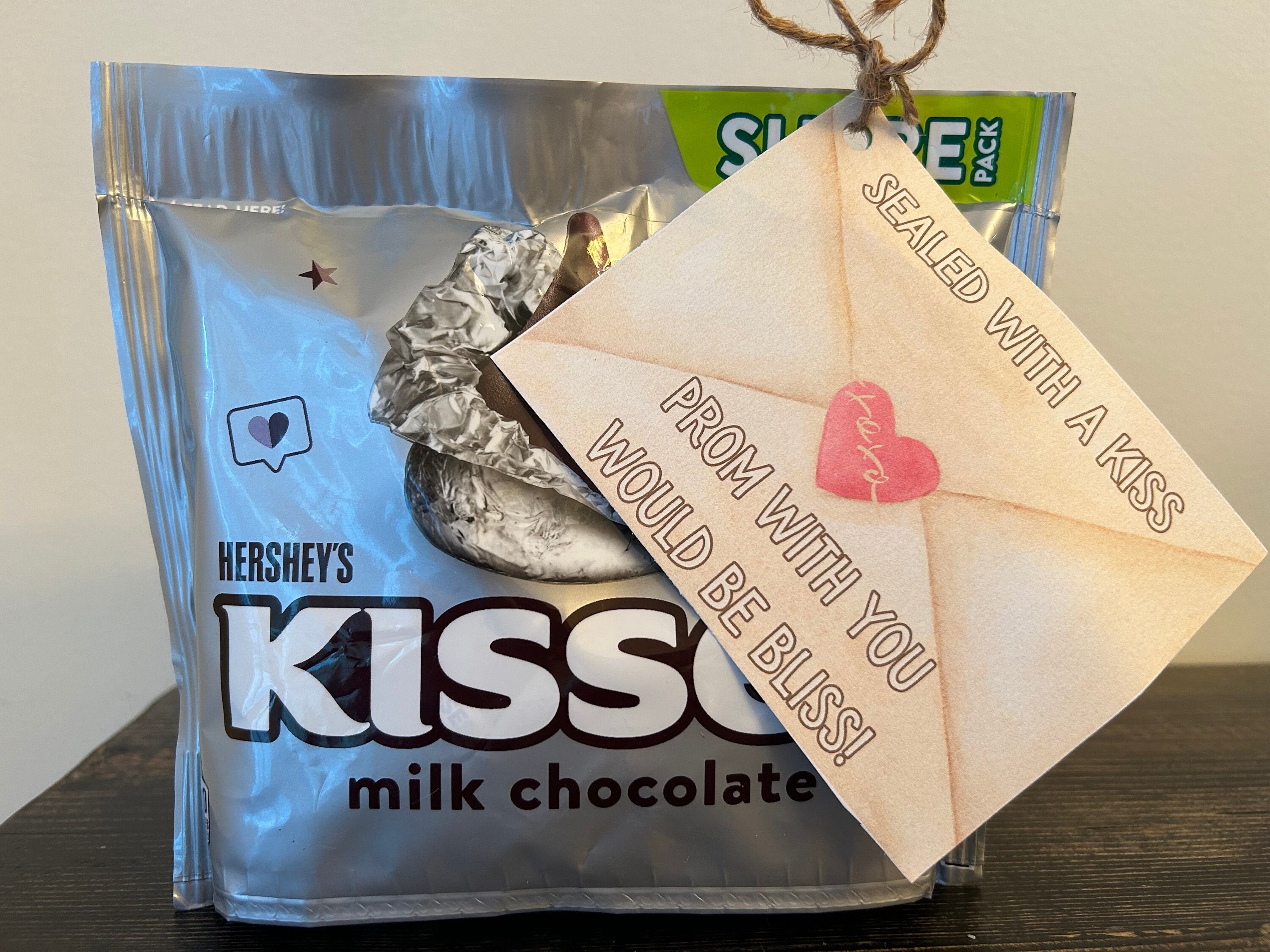 Hershey Kisses Promposal Printable - Etsy