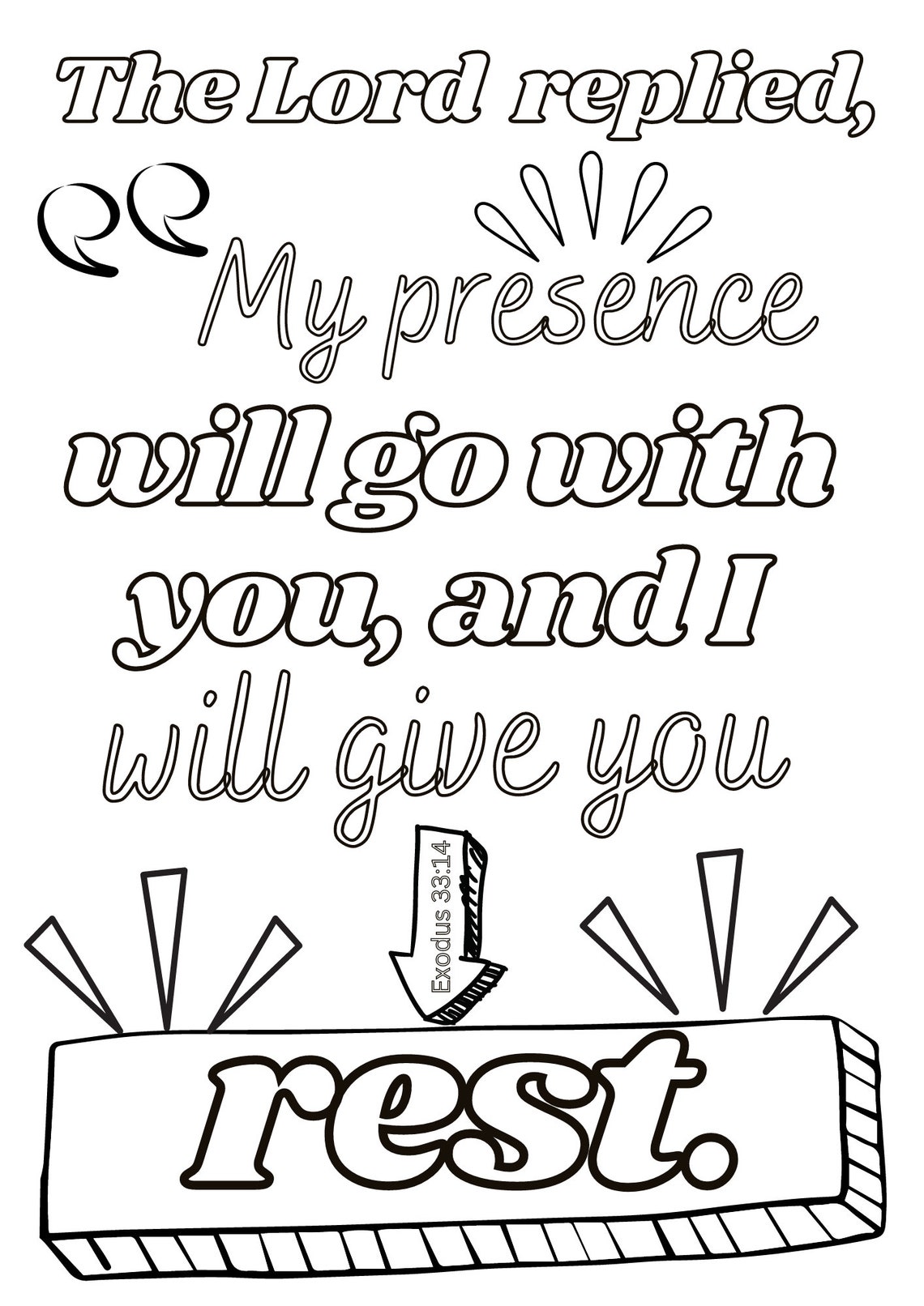 Bible Verse Coloring Pages With Scriptures on Overcoming Anxiety - Etsy