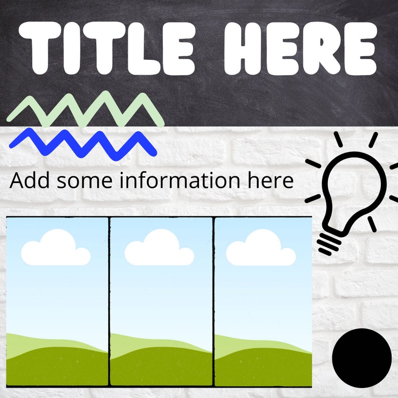 20 Editable Tpt Product Cover Templates ~ Created in Canva - Etsy