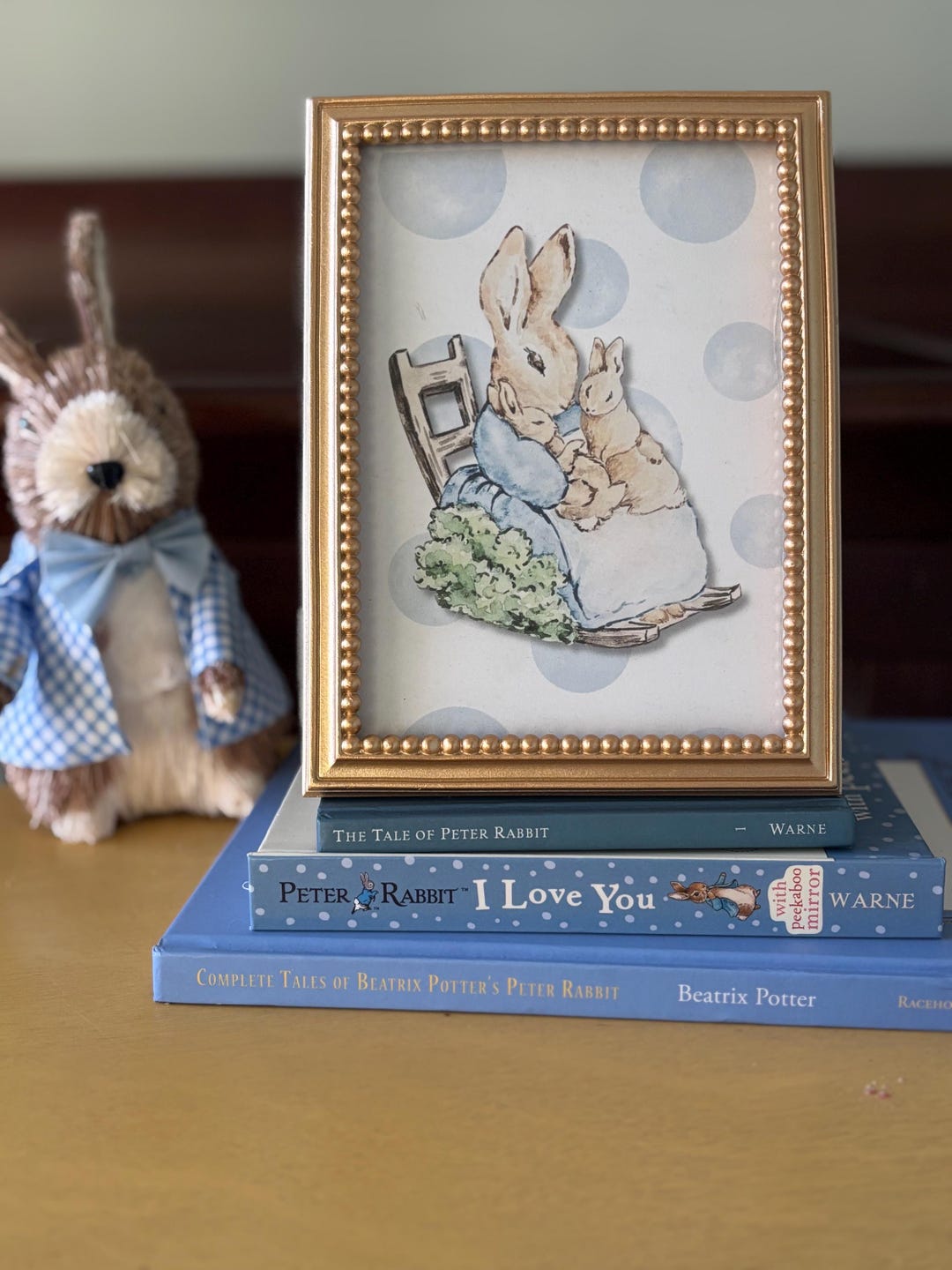 Beatrix Potter Printable Nursery Art – Mother Rabbit & Baby – Peter ...