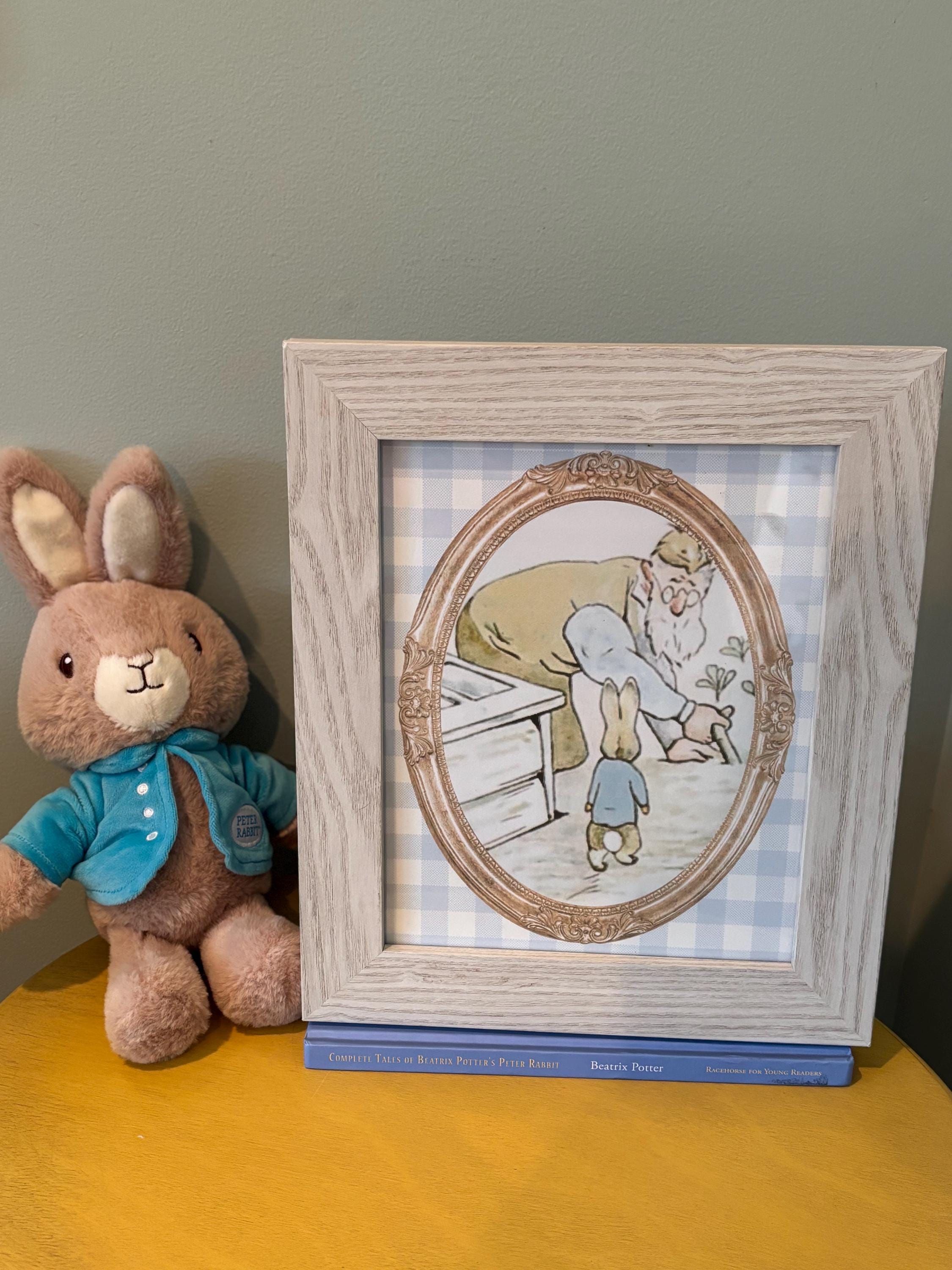Vintage Peter Rabbit Nursery Wall Art – Set of 4 Printable Prints - Etsy