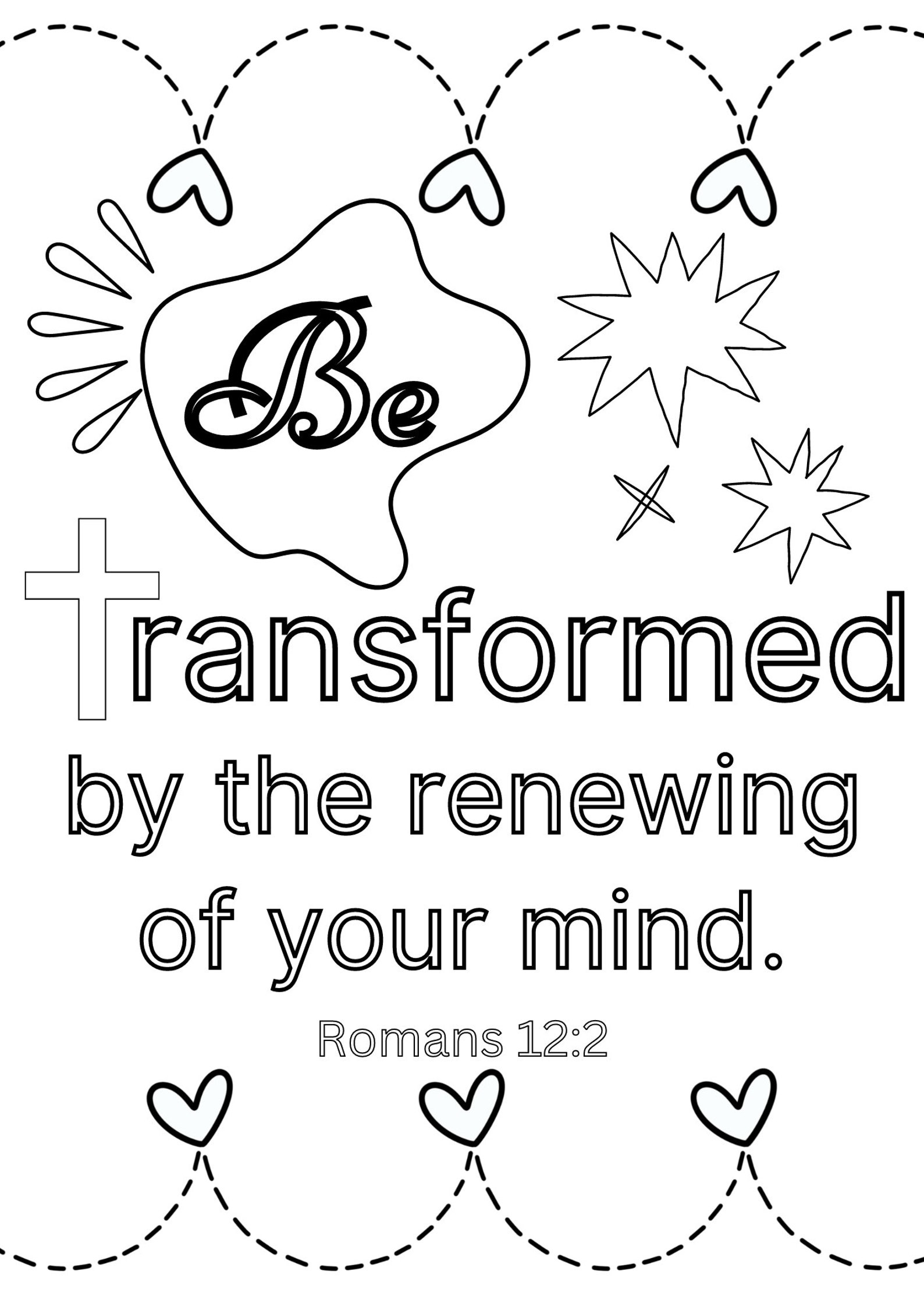 Bible Verse Coloring Pages With Scriptures on Overcoming Anxiety - Etsy