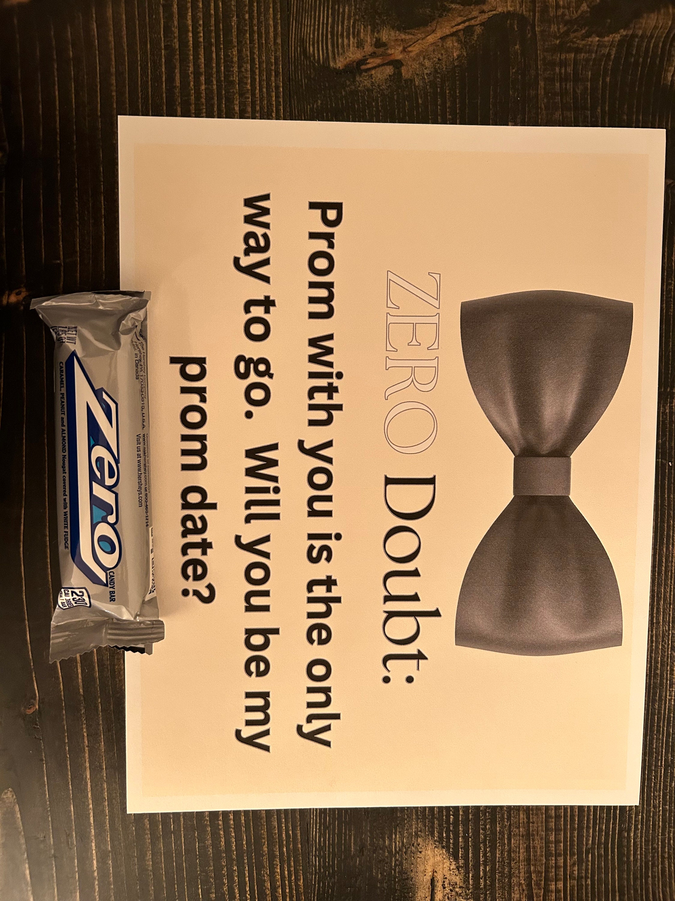 Candy Bar Promposal Printable - Etsy