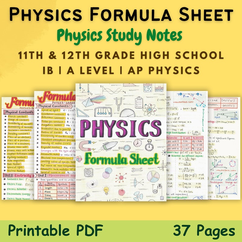 Physics Poster - Etsy