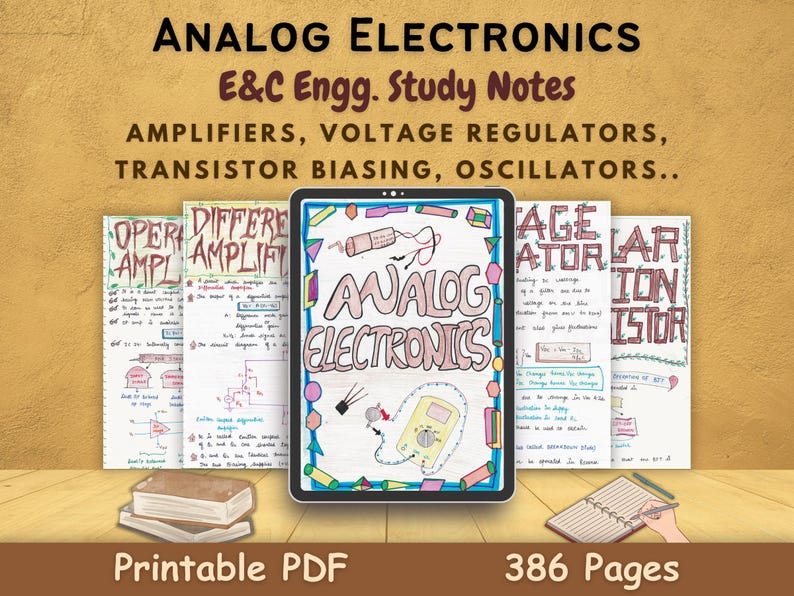 Analog Electronics Study Notes PDF | for STEM Electronic & Computer ...