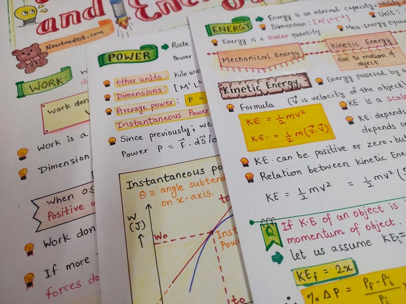 Work, Power and Energy | Grade 11 | Physics | Higher Level Courses ...