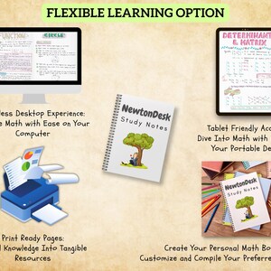 Math Study Notes Bundle PDF | Complete Mathematics for 11th and 12th ...