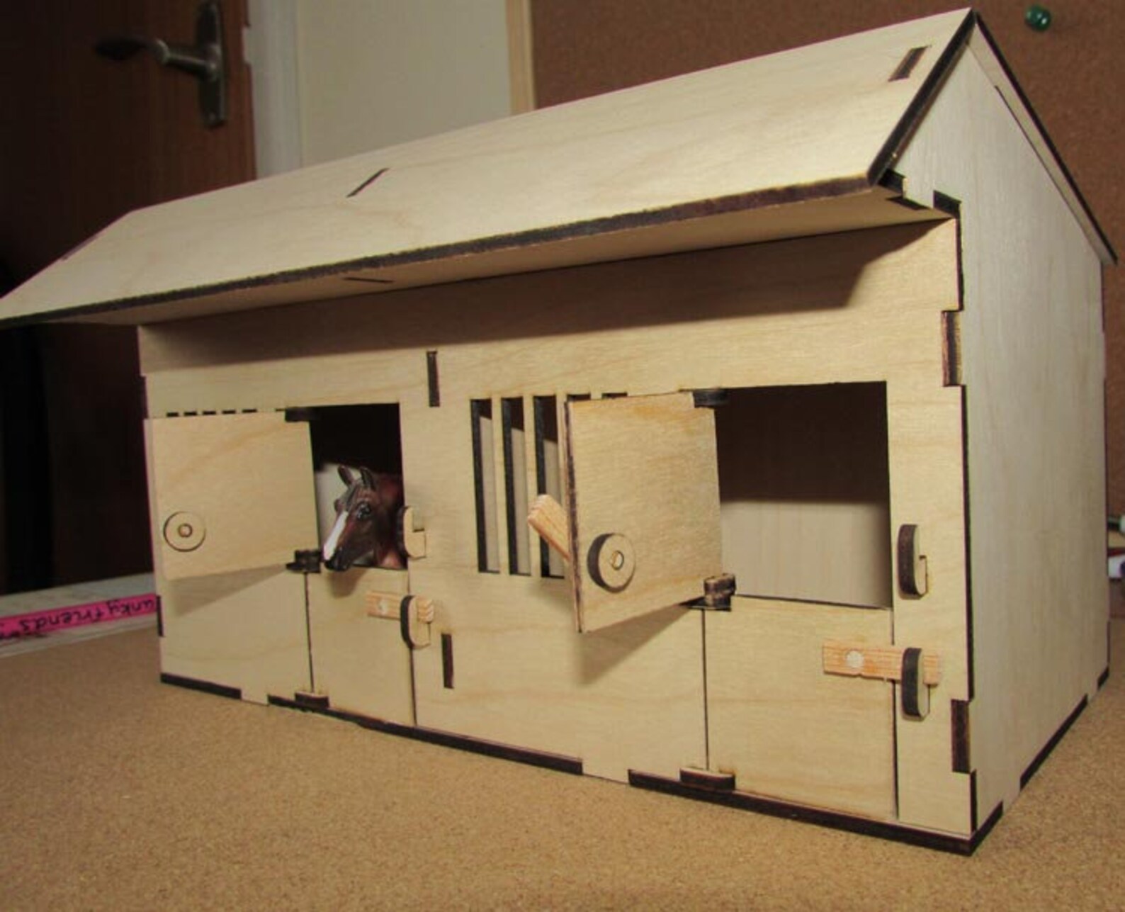 Wooden Two Stall Horse Stable - Etsy UK