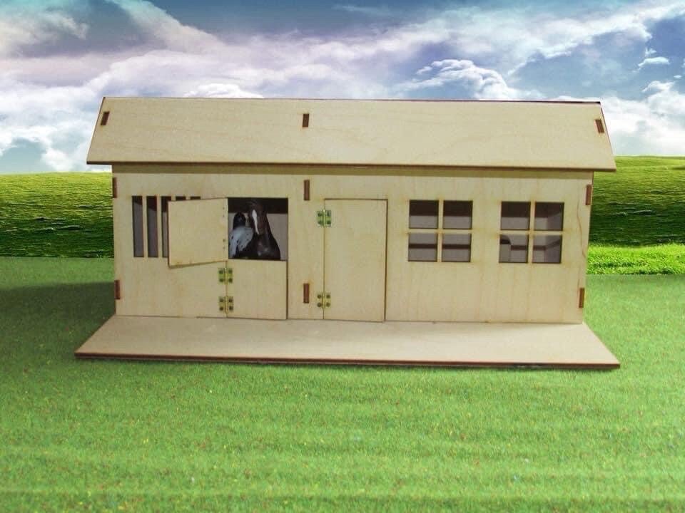 Wooden One Stall Horse Stable - Etsy