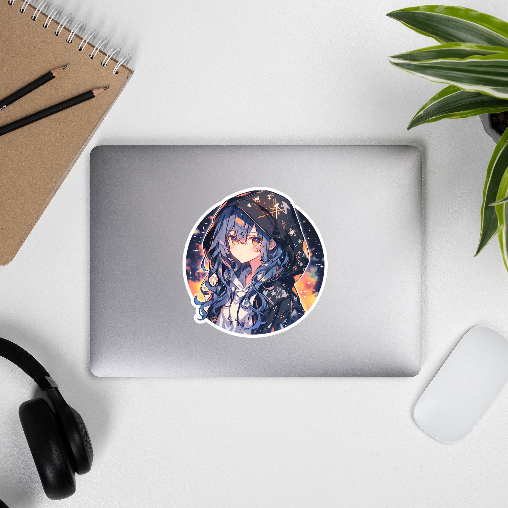Constellation Anime Girl Vinyl Sticker High-quality Decal Inspired by ...