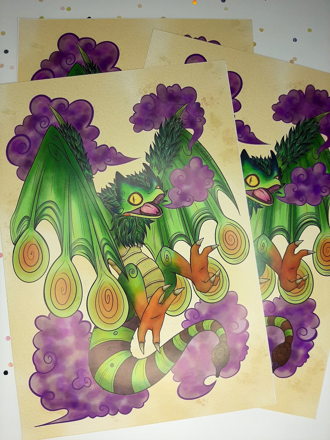 Monster Hunter Pukei-pukei A5 Print Art Print - Etsy