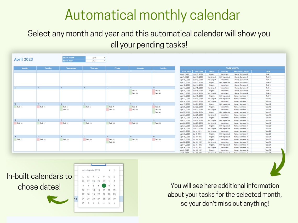 DECISION MATRIX Eisenhower Priority & Urgency Matrix Project Management ...