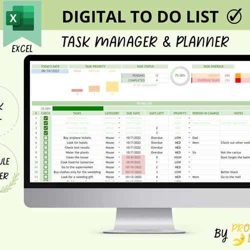 ASSIGNMENT TRACKER Google Sheets & Excel Template Homework - Etsy