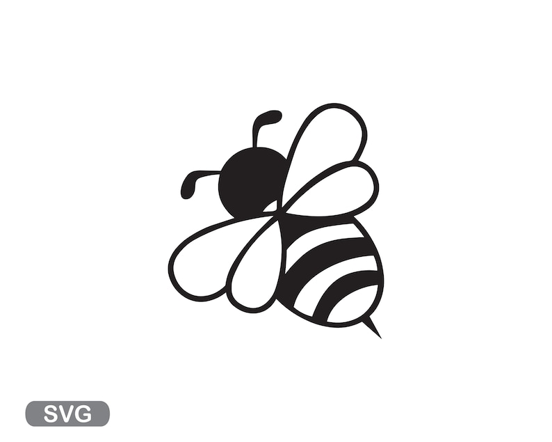 Bumble Bee SVG, Honey Bee SVG, Cutting File, Cricut, Silhouette - Etsy