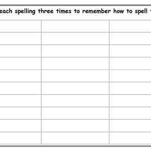 Year 2 Spelling Mat / Practise Resource - All 64 National Curriculum ...