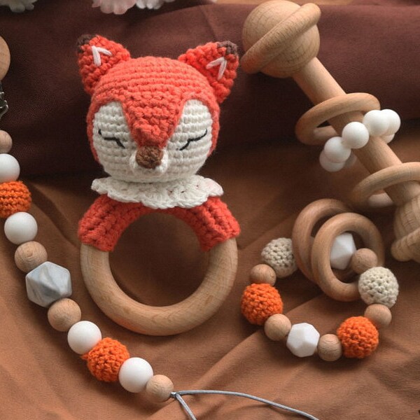 Crochet Fox Rattle Pattern - Etsy