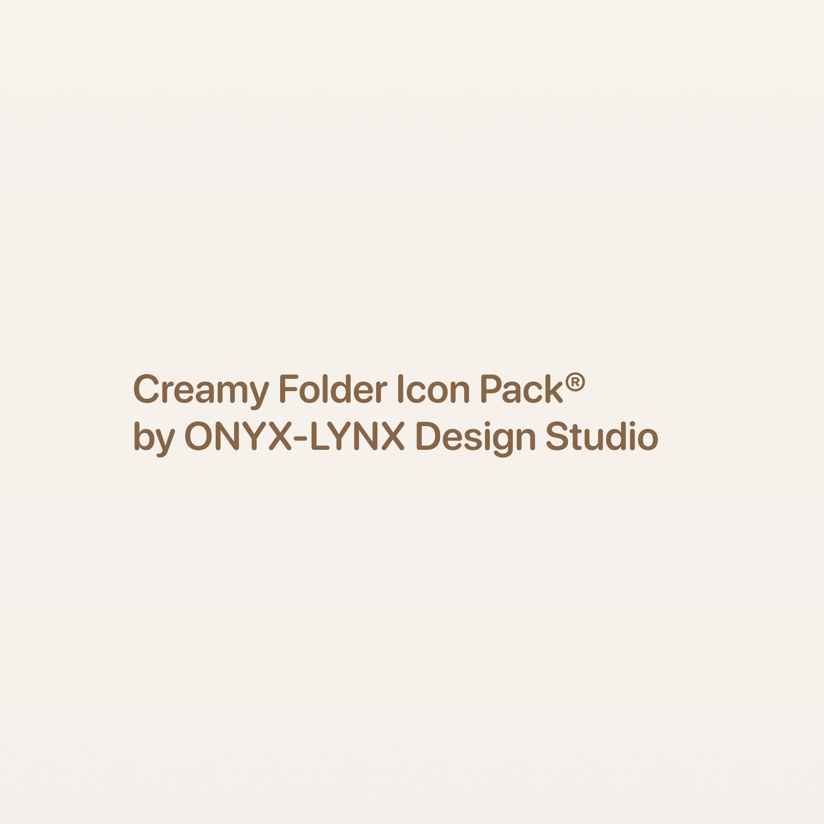 Creamy Folder Icon Pack® for Macos and Windows 20 Beige Folder Icons ...