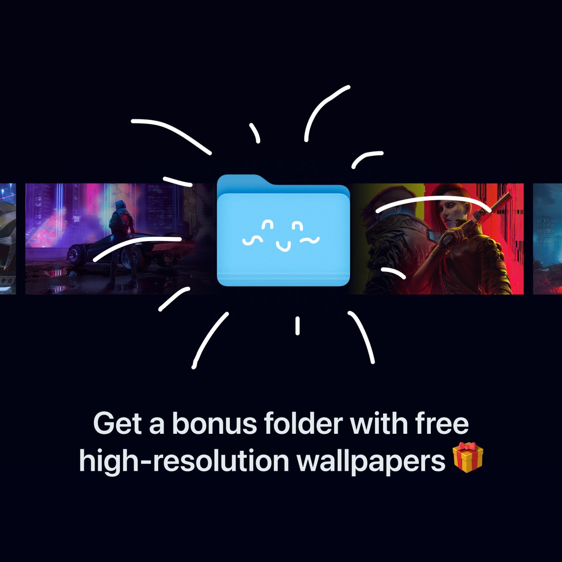 Cyberpunk Folder Icon Pack® for Macos and Windows 28 Cyberpunk 2077 ...