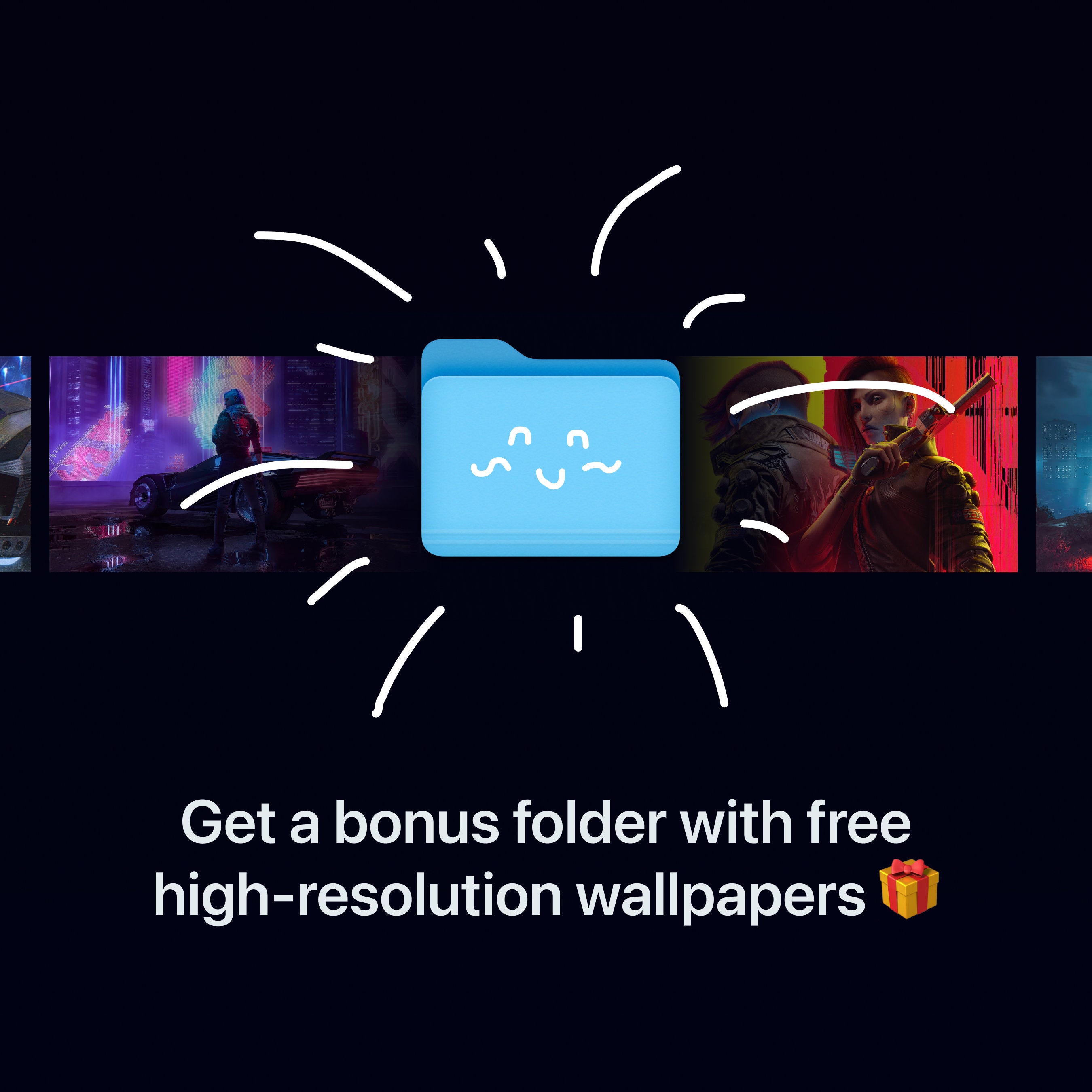 Cyberpunk 2077 Folder Icon Pack: 28 Themed Desktop Icons (digital ...