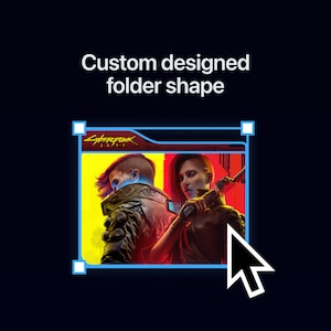 Cyberpunk Folder Icon Pack® for Macos and Windows | 28 Cyberpunk 2077 ...