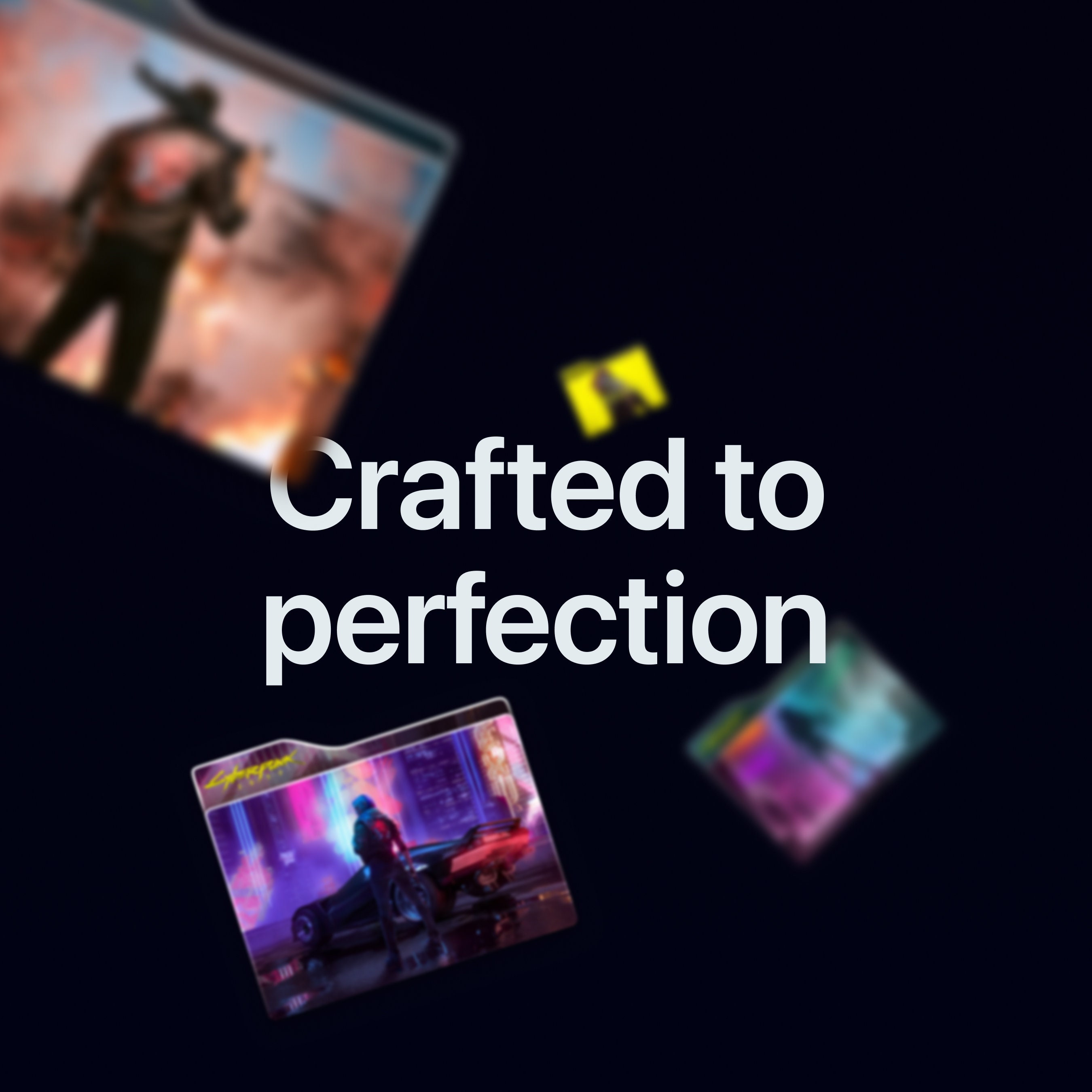 Cyberpunk Folder Icon Pack® for Macos and Windows | 28 Cyberpunk 2077 ...