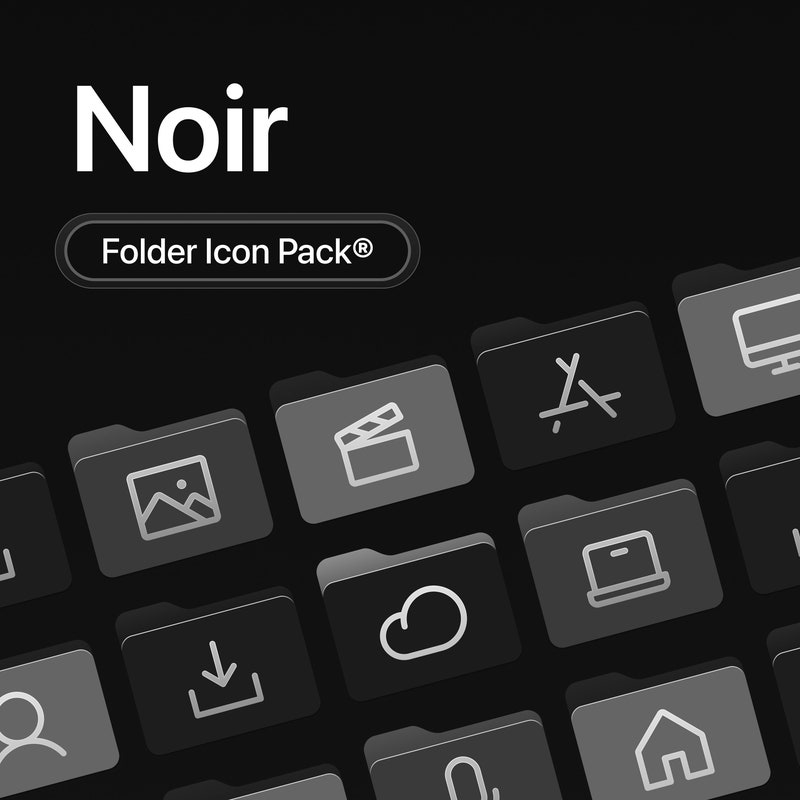 Folder Icons Packs - Etsy