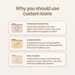 Creamy Folder Icon Pack® | 235 Beige Folder Icons | Instant Digital ...
