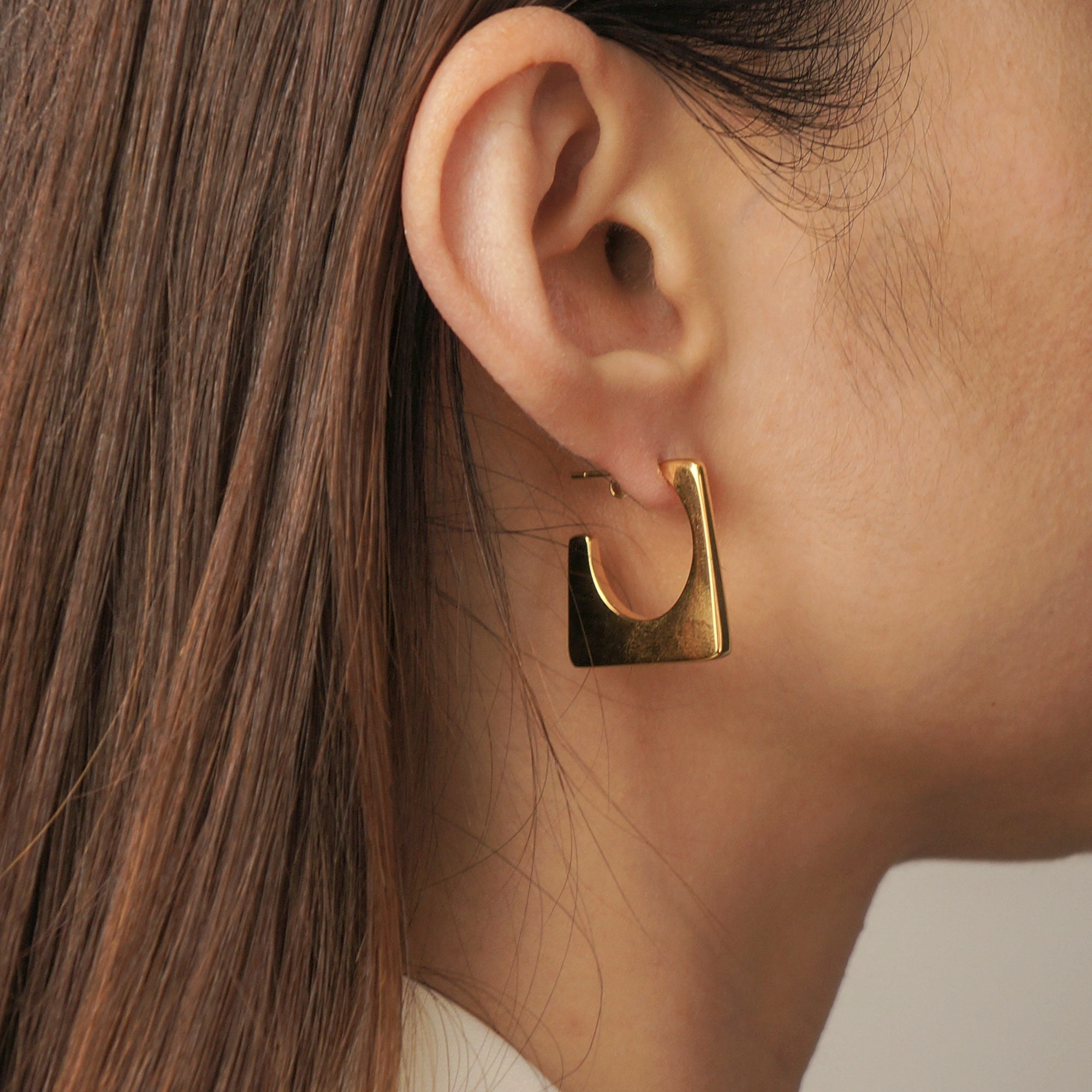 Geometric Cube Earrings Minimalist Earrings Personalized Earrings ...