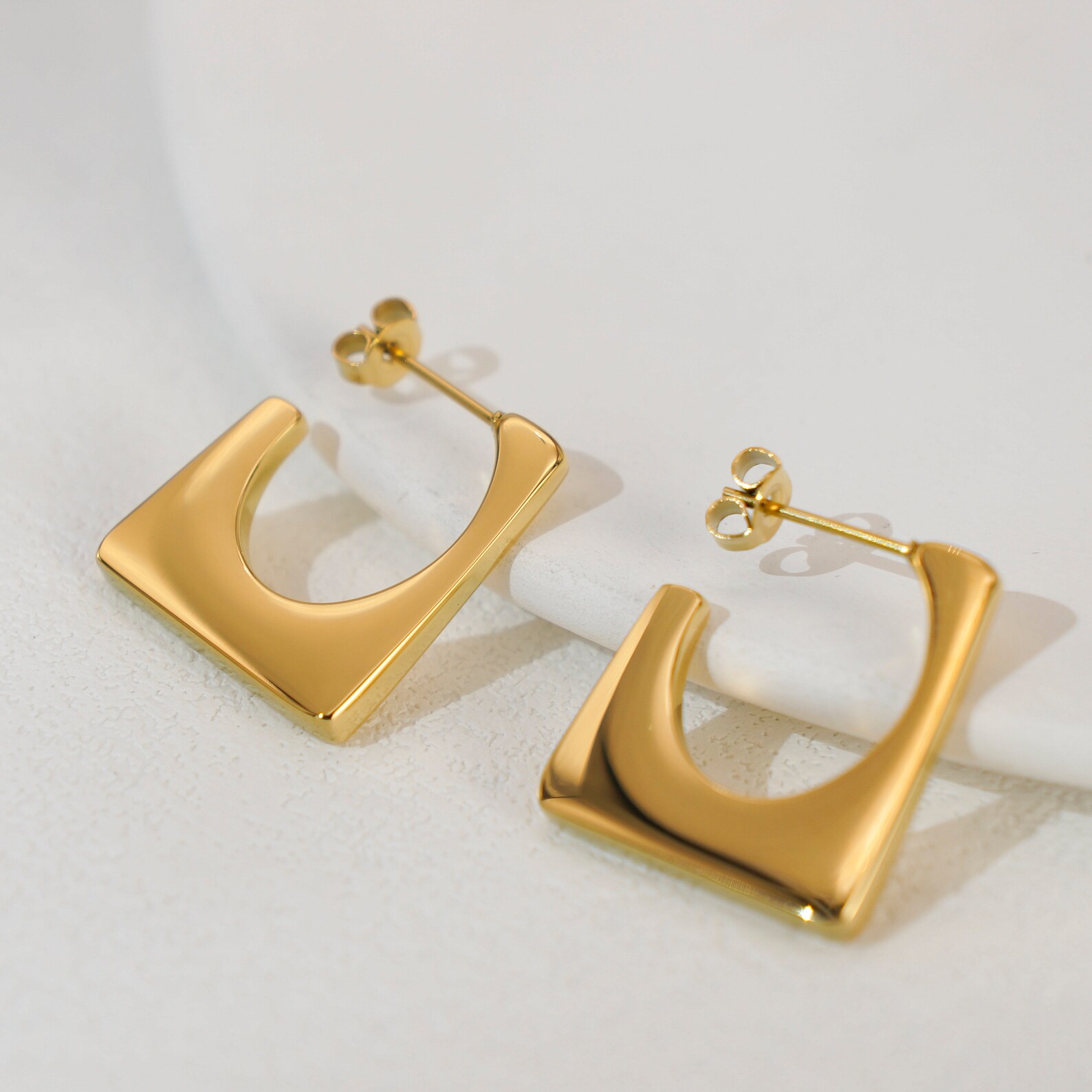 Geometric Cube Earrings Minimalist Earrings Personalized Earrings ...