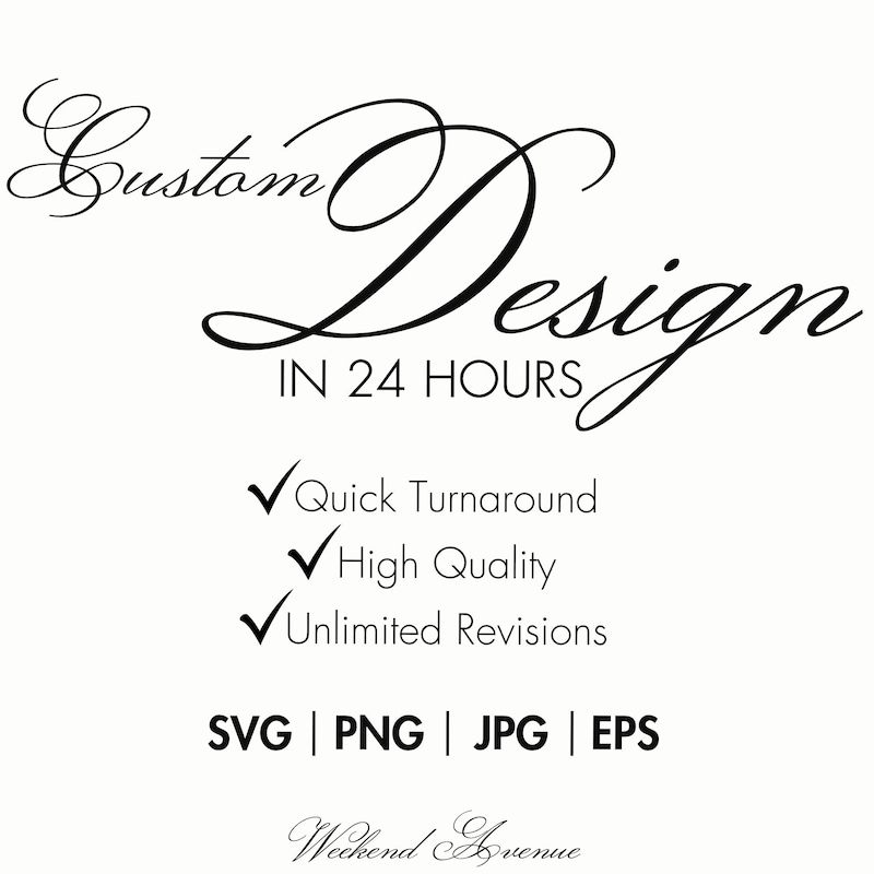 Custom Event Logo Vector - Etsy