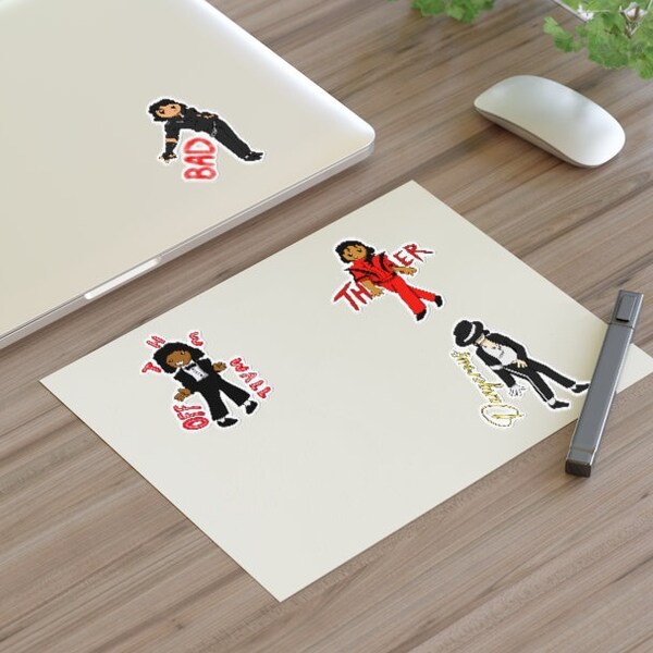 Michael Jackson Stickers - Etsy