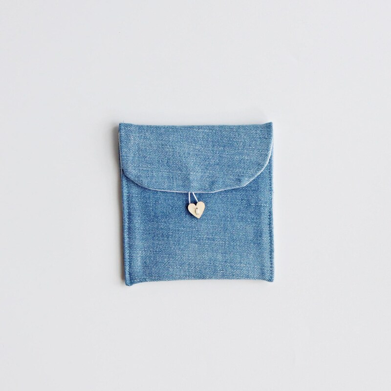 Denim Pouch - Etsy