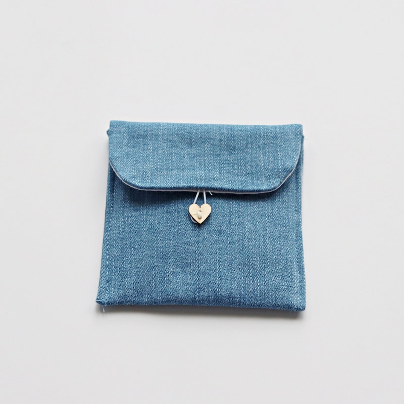Denim Pouch - Etsy
