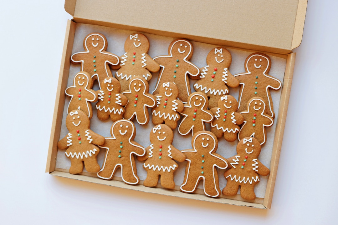 Spiced Gingerbread Cookies, Biscuits, Gift Ideas, Gingerbread Men ...