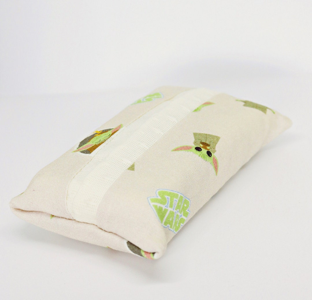 Baby Yoda Tissue Pouch, Grogu, Fabric Tissue Holder, Star Wars, Gift ...