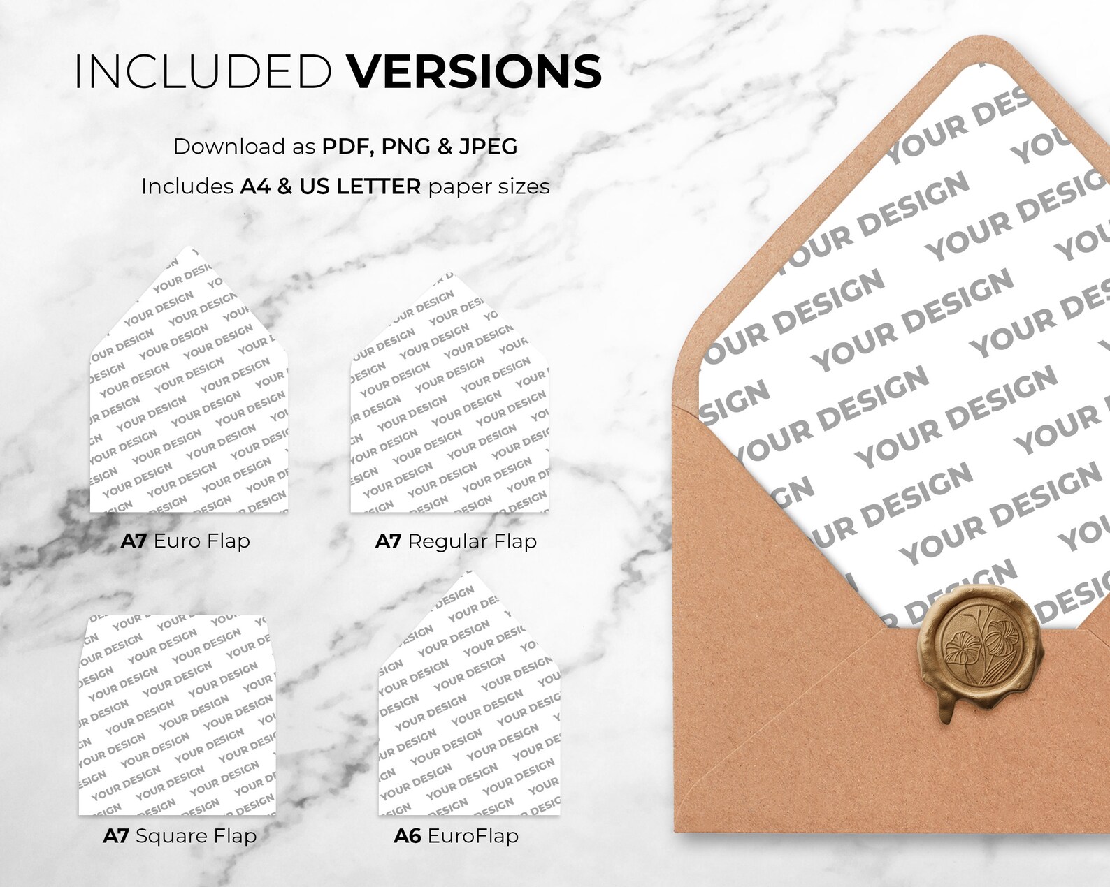 A7 Envelope Liner Template A7 Liner Envelope Liner Envelope - Etsy