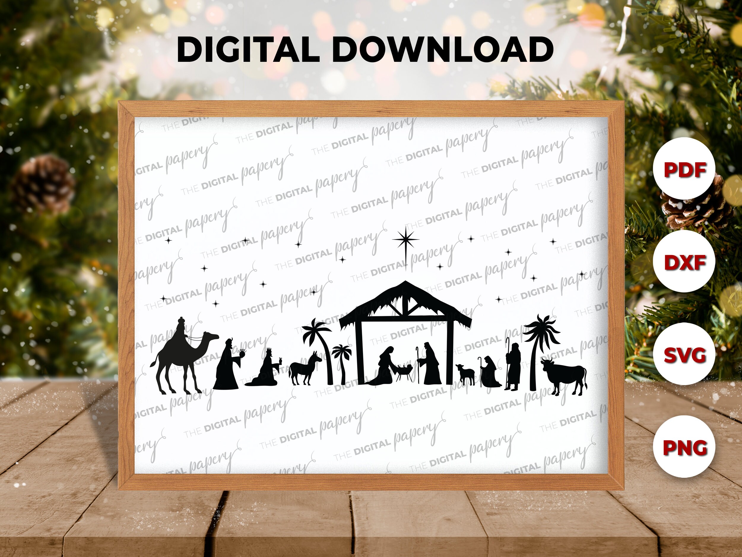 Nativity Svg, Nativity Scene Svg, Diy Nativity, Nativity Clipart ...