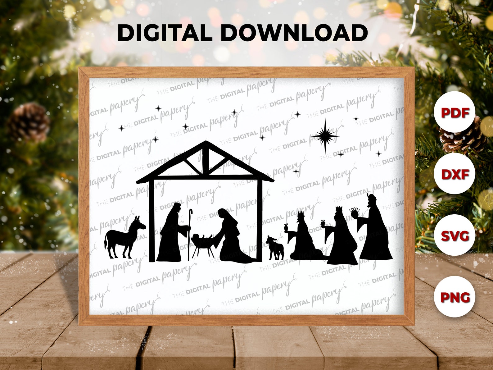 Nativity Svg Nativity Scene Svg Diy Nativity Nativity - Etsy