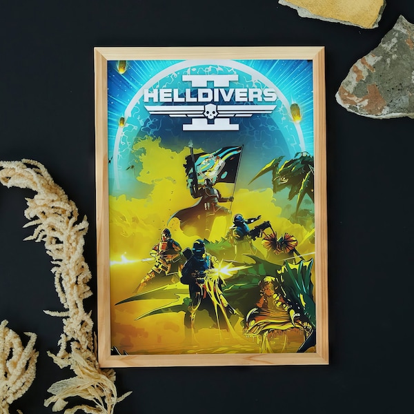 Helldivers 2 Poster - Etsy