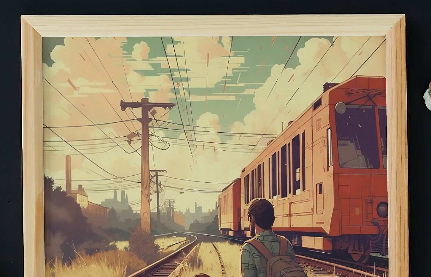 The Last of Us Game Art Gaming Print Full Page Minimalist Poster Home ...