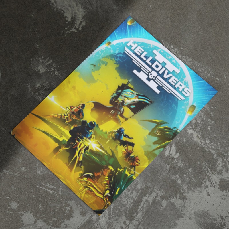 Helldivers 2 Poster - Etsy