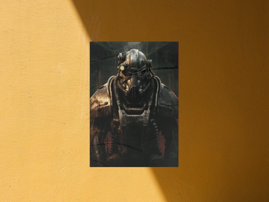 Fallout Minimalist Poster Fallout Inspired Poster Game Art Gaming Print ...